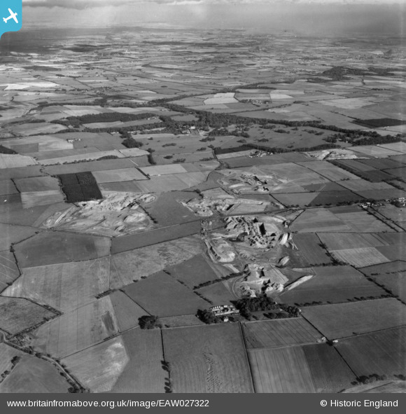 eaw027322 ENGLAND (1949). The Brenkley Opencast Coal Mining Site and ...