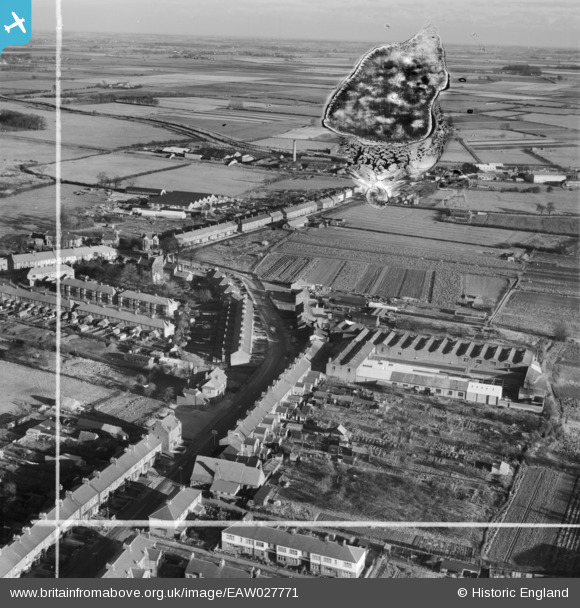 eaw027771 ENGLAND (1949). Overton Brothers Wire Rope Works off Holme ...