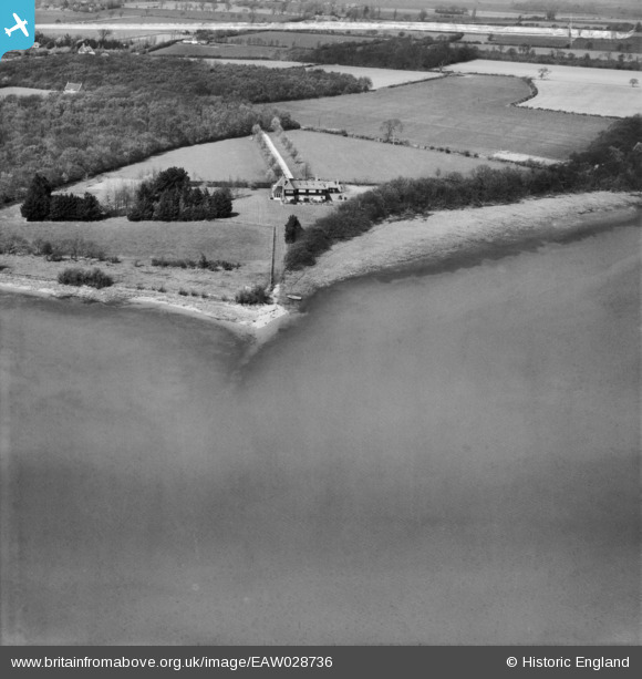 EAW028736 ENGLAND (1950). Longmore and Longmore Point, Bosham Hoe, 1950 ...