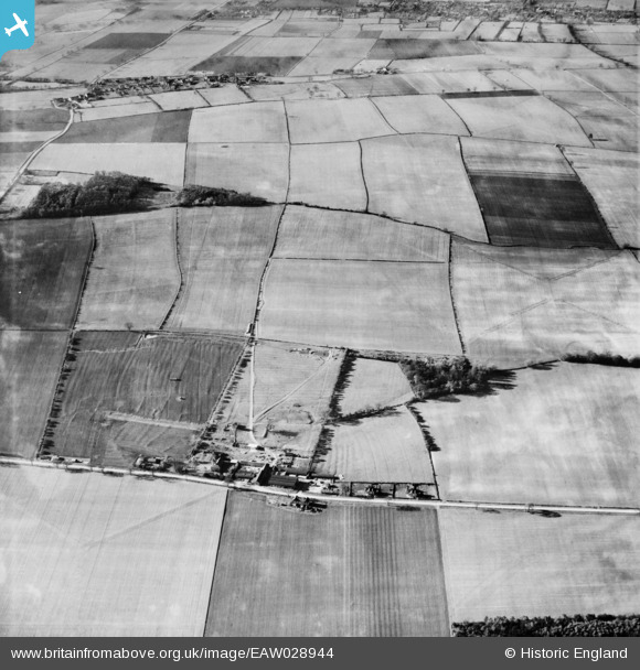 eaw028944 ENGLAND (1950). The site of Low Risby Medieval Village and ...