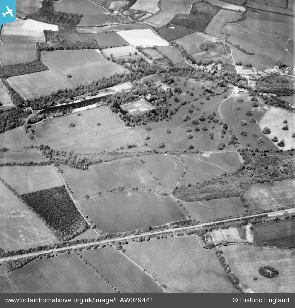 eaw029441 ENGLAND (1950). Warnford Park, Warnford, 1950 | Britain From ...
