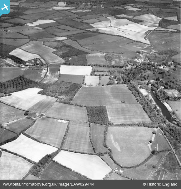 EAW029444 ENGLAND (1950). Countryside to the west of Warnford Park ...