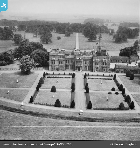 EAW030273 ENGLAND (1950). Burton Constable Hall and Gardens, Burton ...