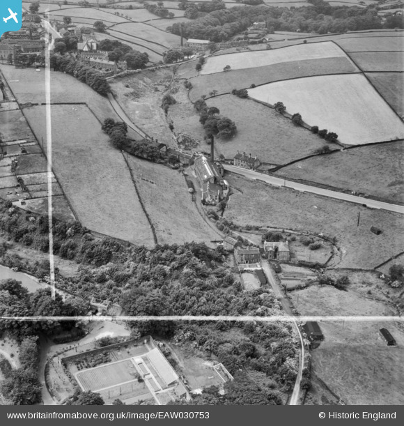 EAW030753 ENGLAND (1950). Woodfield Mill, Cullingworth, 1950. This ...