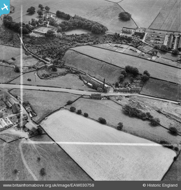 EAW030758 ENGLAND (1950). Woodfield Mill, Cullingworth, 1950. This ...