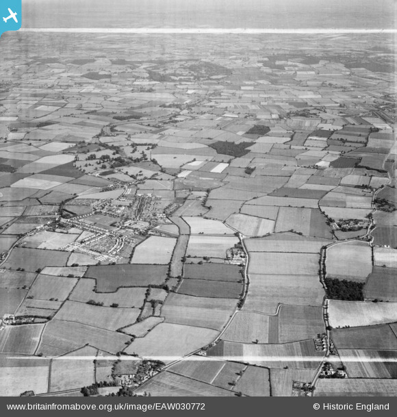 EAW030772 ENGLAND (1950). Cressing Temple, Silver End and the ...