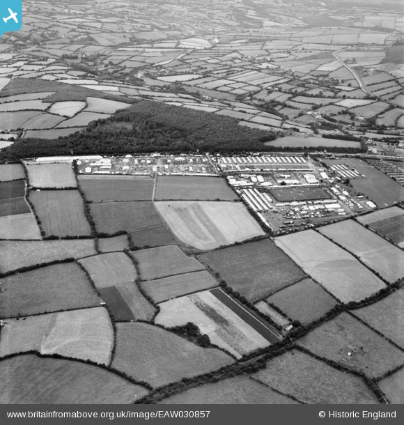 EAW030857 ENGLAND (1950). Holmbush Plantation and the Royal Cornwall ...