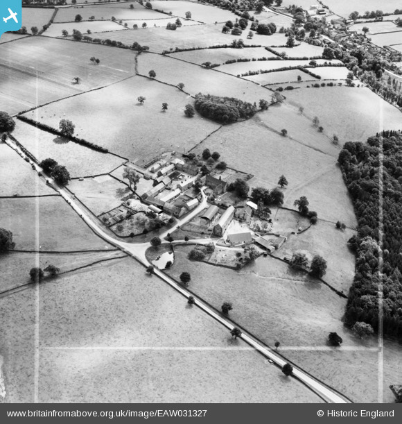 EAW031327 ENGLAND (1950). The village, Dethick, 1950. This image was ...