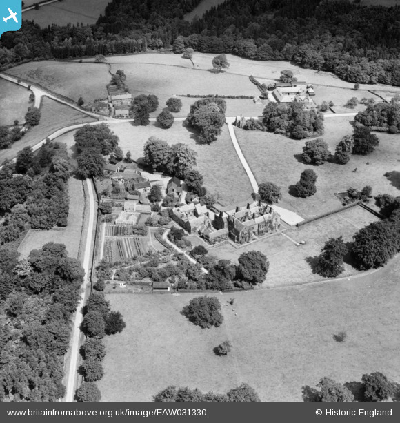 EAW031330 ENGLAND (1950). Lea Green, Lea, 1950 | Britain From Above