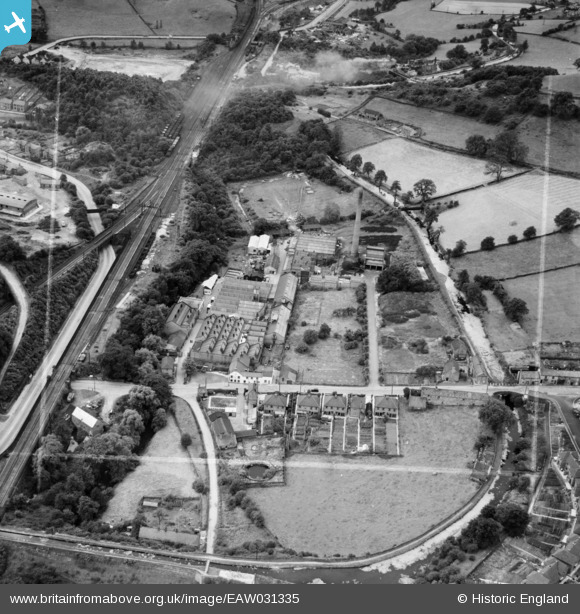 EAW031335 ENGLAND (1950). Stevensons (Dyers) Ltd Amber Dye Works ...