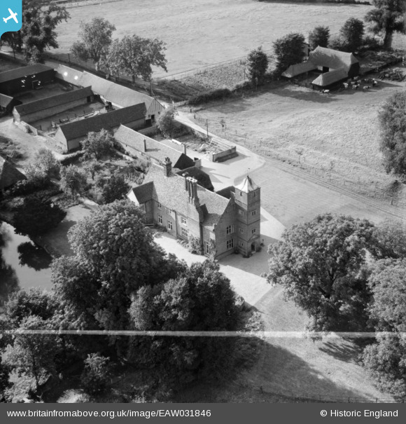 eaw031846 ENGLAND (1950). Panfield Hall, Panfield, 1950. This image was ...