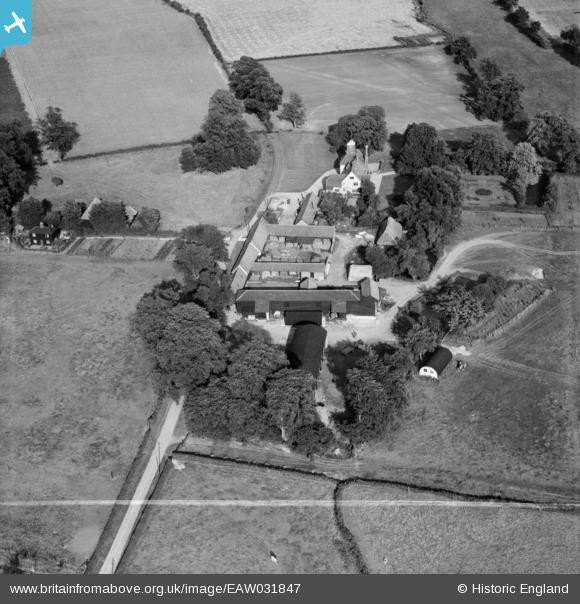 EAW031847 ENGLAND (1950). Panfield Hall, Panfield, 1950. This image was ...
