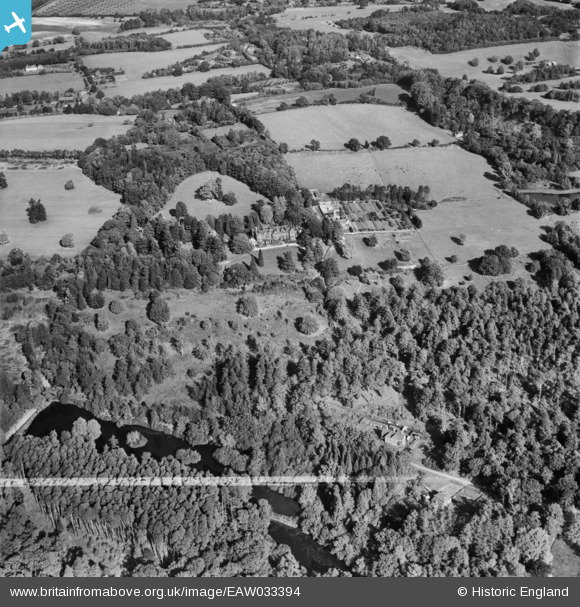 EAW033394 ENGLAND (1950). Enton Hall Health Hydro and surrounding ...