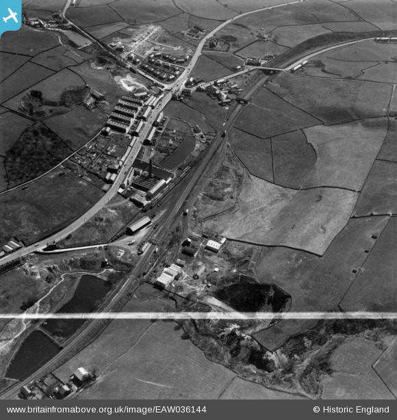 EAW036144 ENGLAND (1951). Blackburn Road, Hope Mill and environs ...