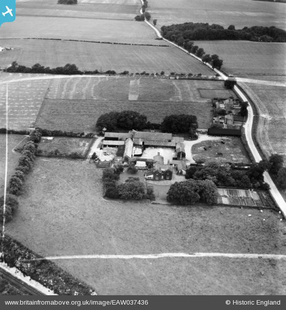 eaw037436 ENGLAND (1951). Hill House Farm, Dullingham, 1951. This image ...