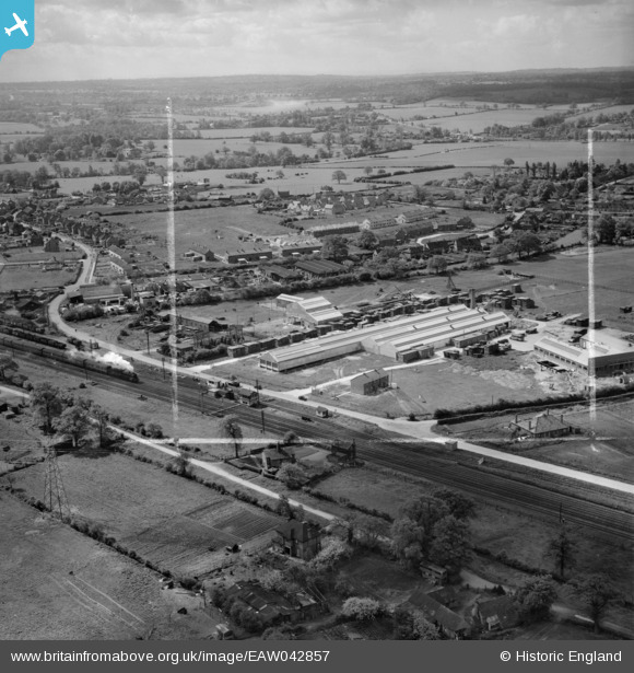 eaw042857 ENGLAND (1952). The Dottridge Brothers Ltd Coffin Factory at ...