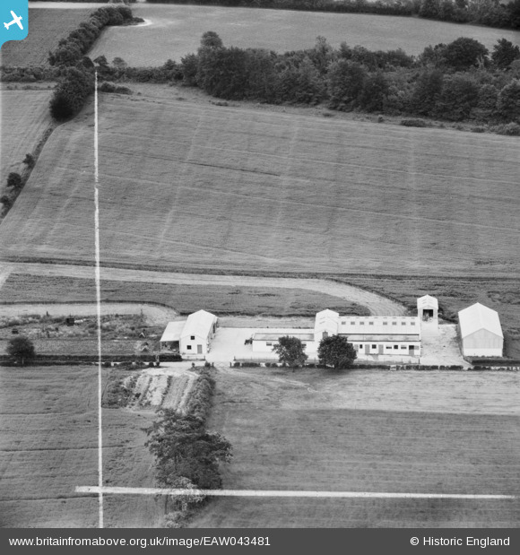 EAW043481 ENGLAND (1952). Blackdown Farm, Upham, 1952. This image was ...