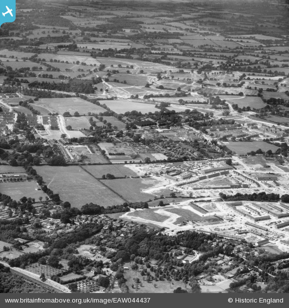 EAW044437 ENGLAND (1952). The Northgate area looking towards Langley ...
