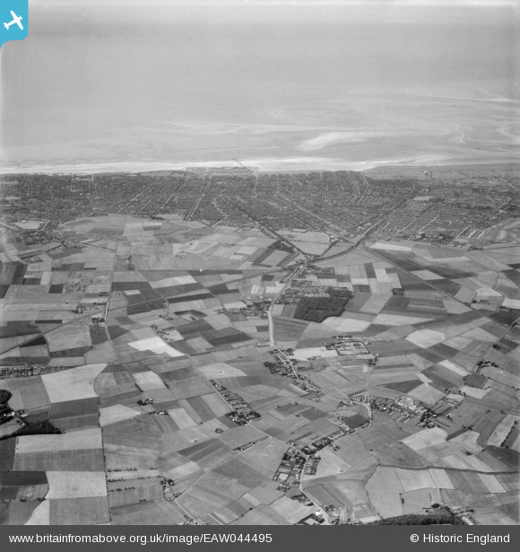 EAW044495 ENGLAND (1952). The area between Scarisbrick and Southport ...
