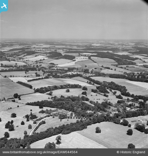 EAW044564 ENGLAND (1952). The village and surrounding countryside ...