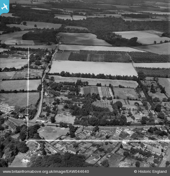 EAW044640 ENGLAND (1952). Pound Lane and Knockholt Main Road by ...