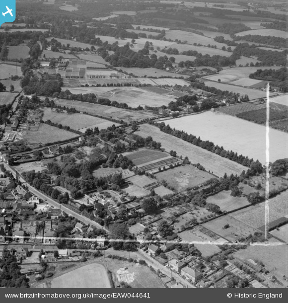 EAW044641 ENGLAND (1952). Knockholt Main Road by Ringfield and environs ...