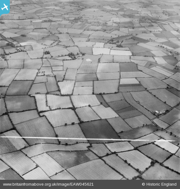 EAW045621 ENGLAND (1952). Fields around Church Farm and Magna Farm ...