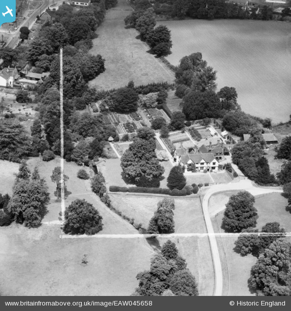 EAW045658 ENGLAND (1952). Spayne's Hall, Great Yeldham, 1952. This ...