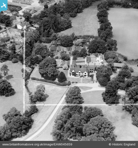 EAW045659 ENGLAND (1952). Spayne's Hall, Great Yeldham, 1952. This ...