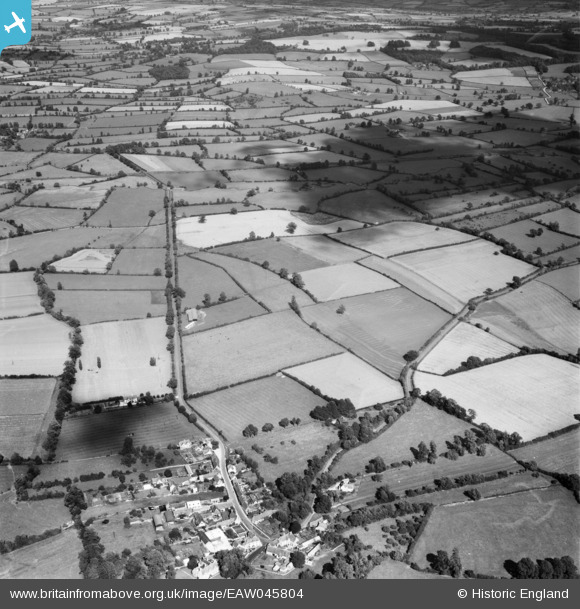 EAW045804 ENGLAND (1952). The village and surrounding countryside ...