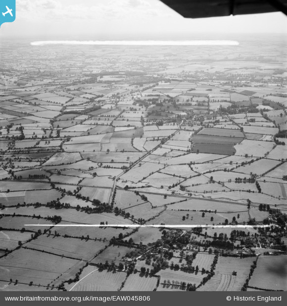 EAW045806 ENGLAND (1952). Countryside between Evenlode and Broadwell ...