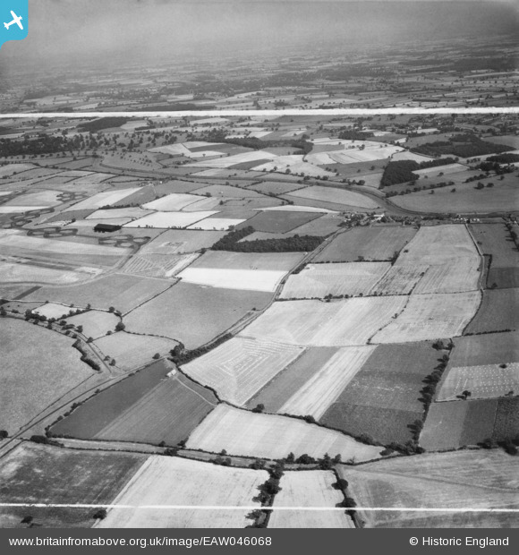 eaw046068 ENGLAND (1952). The village and the surrounding countryside ...