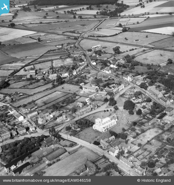 EAW046158 ENGLAND (1952). St Mary's Church and the village, Riccall ...