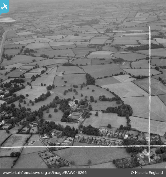 EAW046266 ENGLAND (1952). Davenham Hall and surrounding countryside ...