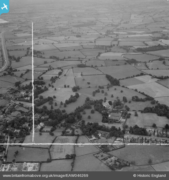 EAW046269 ENGLAND (1952). Davenham Hall and surrounding countryside ...