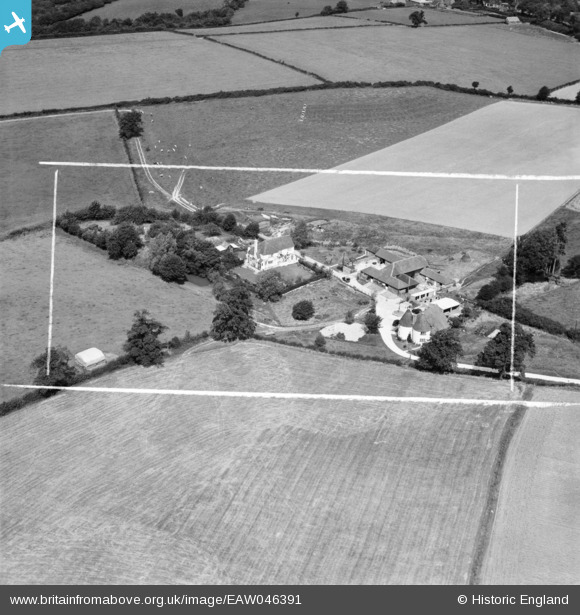 EAW046391 ENGLAND (1952). Dudsland Farm, Hadlow Down, 1952. This image ...