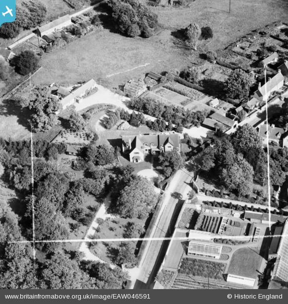 eaw046591 ENGLAND (1952). Witham Manor, Witham on the Hill, 1952. This ...