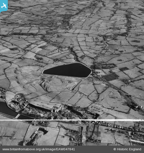 EAW047841 ENGLAND (1952). Spade Mill Reservoir (Preston Corporation ...