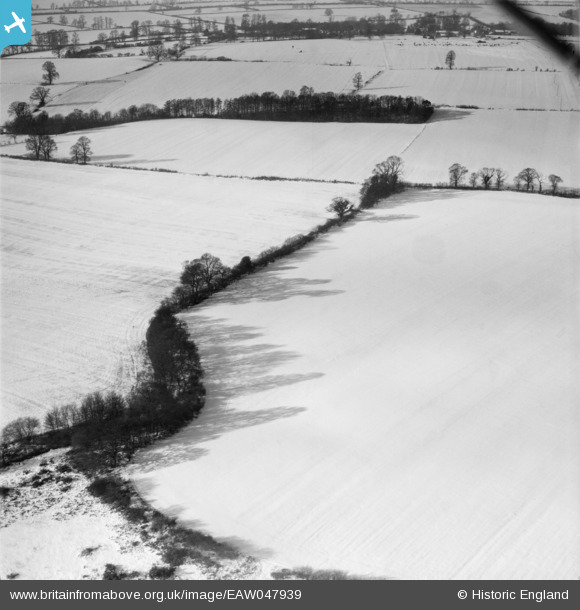 EAW047939 ENGLAND (1952). Snow covered fields by The Osiers, Elsfield ...