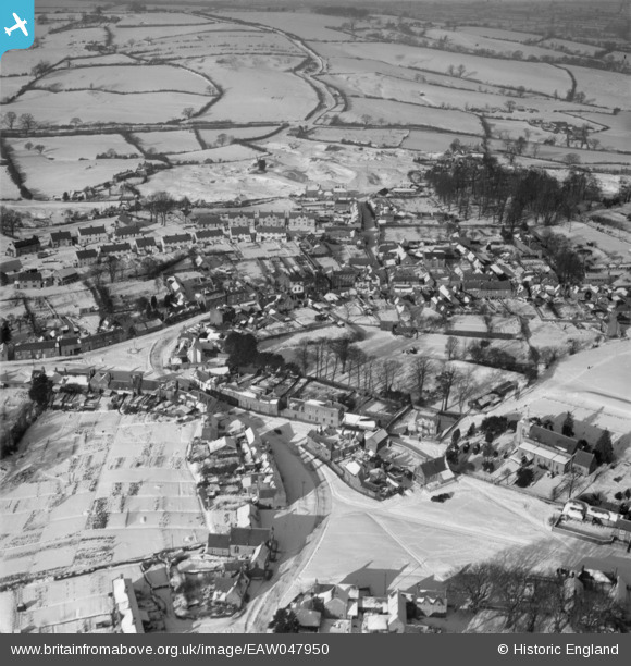 EAW047950 ENGLAND (1952). The village in the snow, Brill, 1952 ...