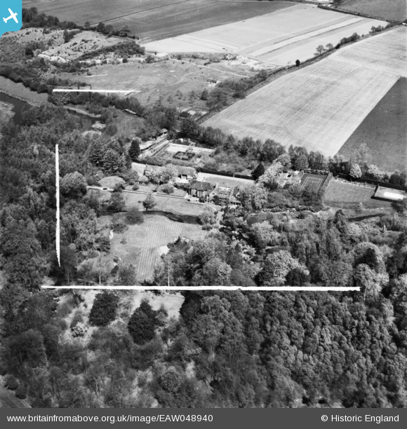EAW048940 ENGLAND (1953). Waterside Farm (Passfield Manor), Liphook ...
