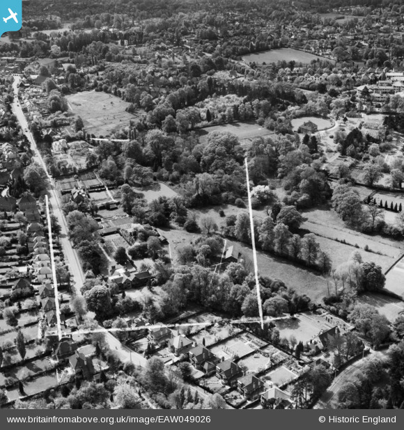 eaw049026 ENGLAND (1953). Waxwell Farm (The Grail), Waxwell Lane and ...
