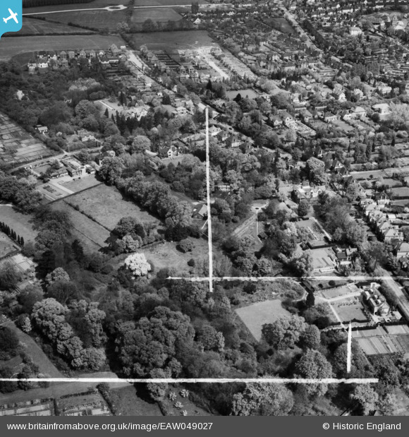 eaw049027 ENGLAND (1953). Waxwell Farm (The Grail), Waxwell Lane and ...