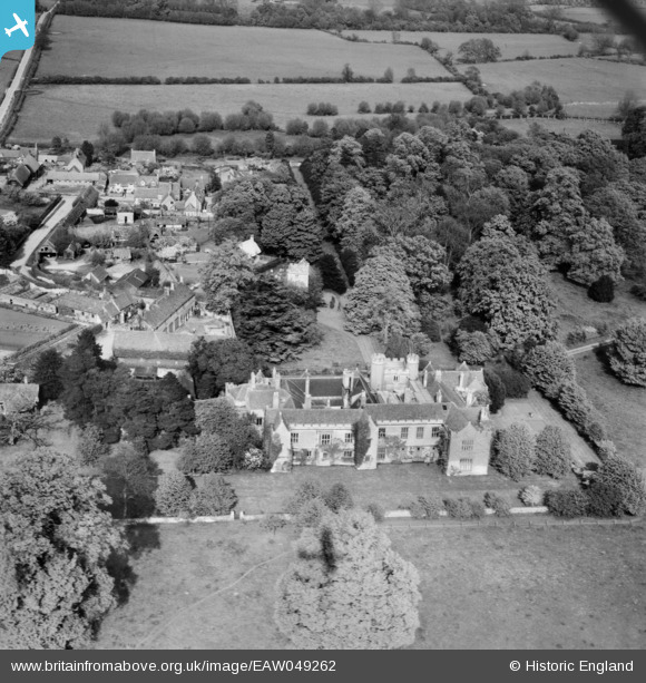 EAW049262 ENGLAND (1953). Wytham Abbey and All Saint's Church, Wytham ...