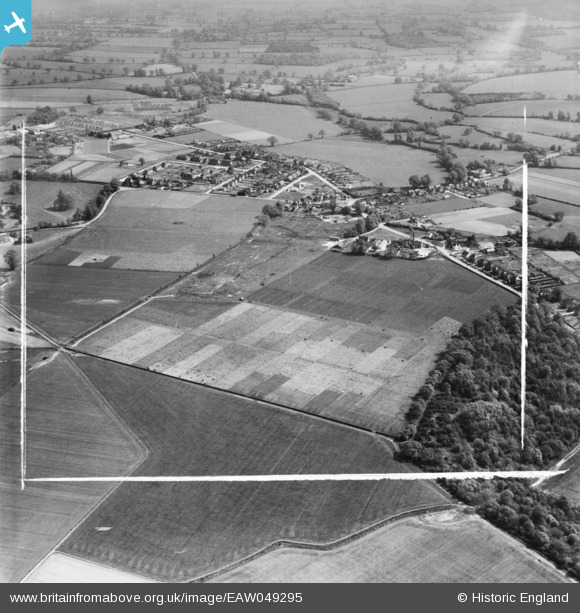 EAW049295 ENGLAND (1953). The village, Shinfield, 1953. This image was ...