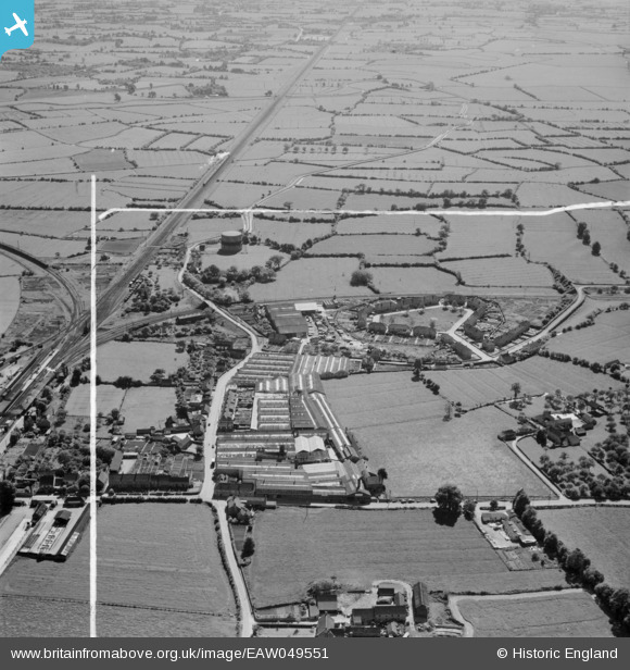 eaw049551 ENGLAND (1953). Wake and Dean Ltd Furniture Factory, Wakedean ...