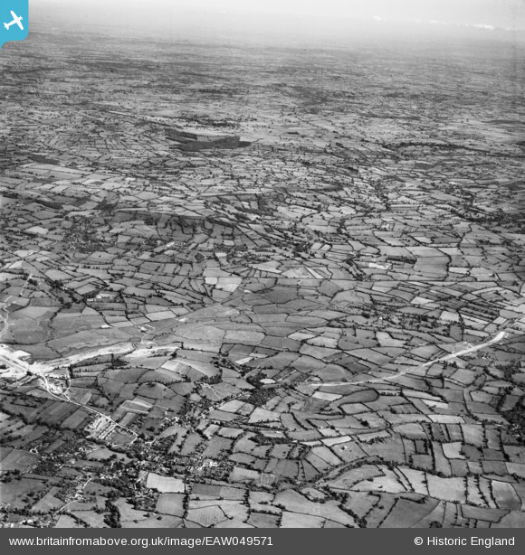 EAW049571 ENGLAND (1953). The Chew Valley and the site of Chew Valley ...