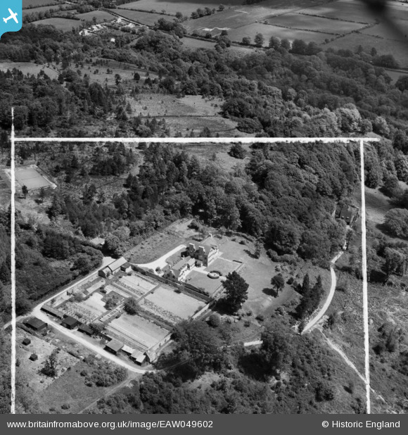 EAW049602 ENGLAND (1953). St Mary's, Uplyme, 1953. This image was ...