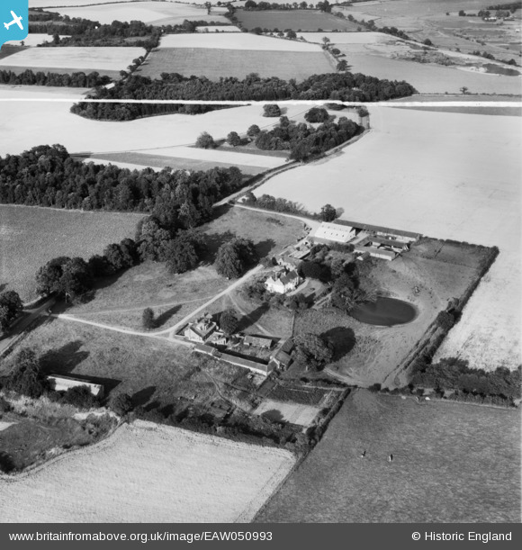 EAW050993 ENGLAND (1953). Old Hall Farm, Bylaugh Park, 1953. This image ...