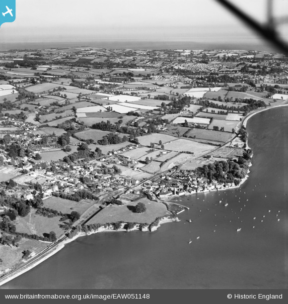 EAW051148 ENGLAND (1953). The village and the surrounding area ...
